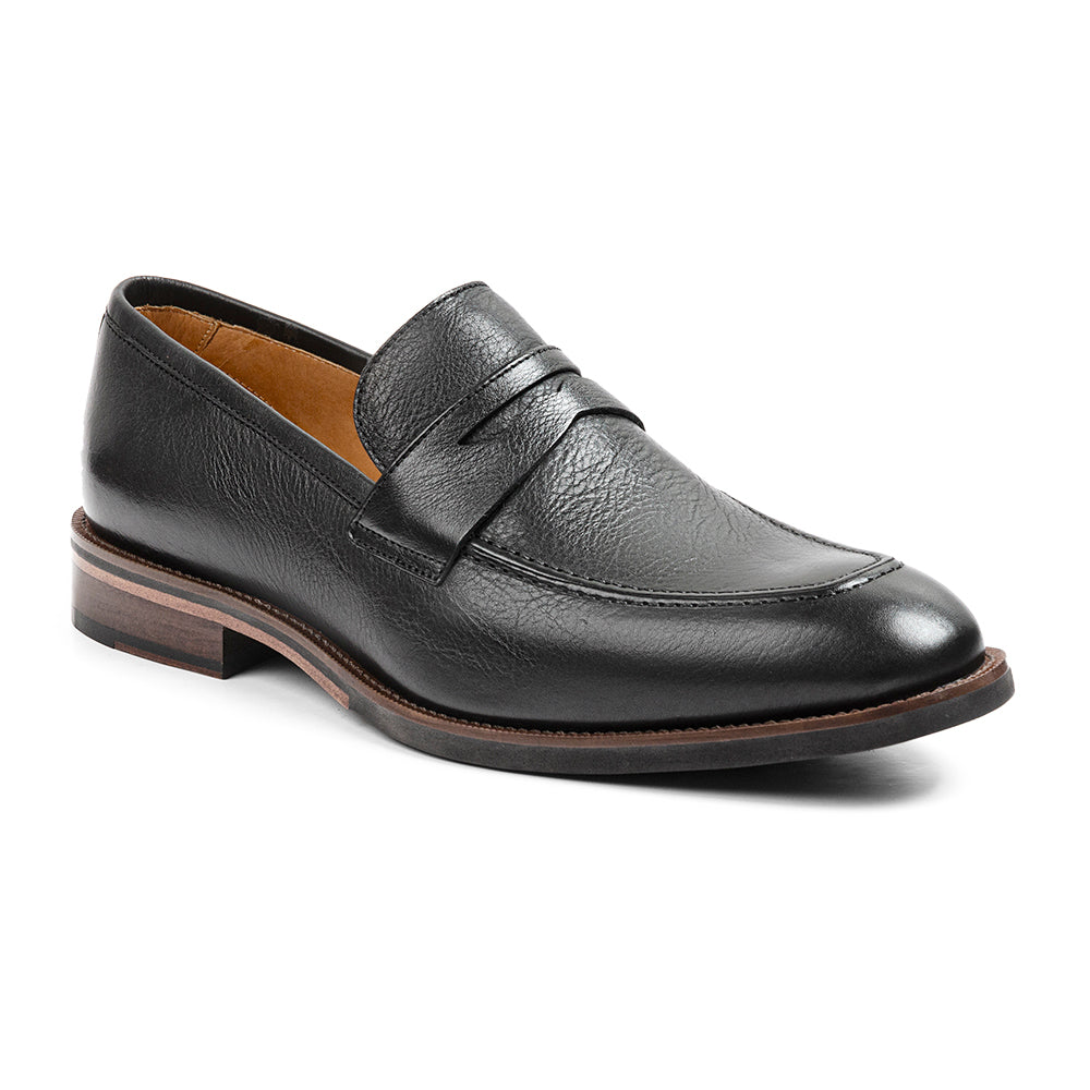 Carlo Men's Leather Penny Loafer Shoes – AnatomicShoes.com